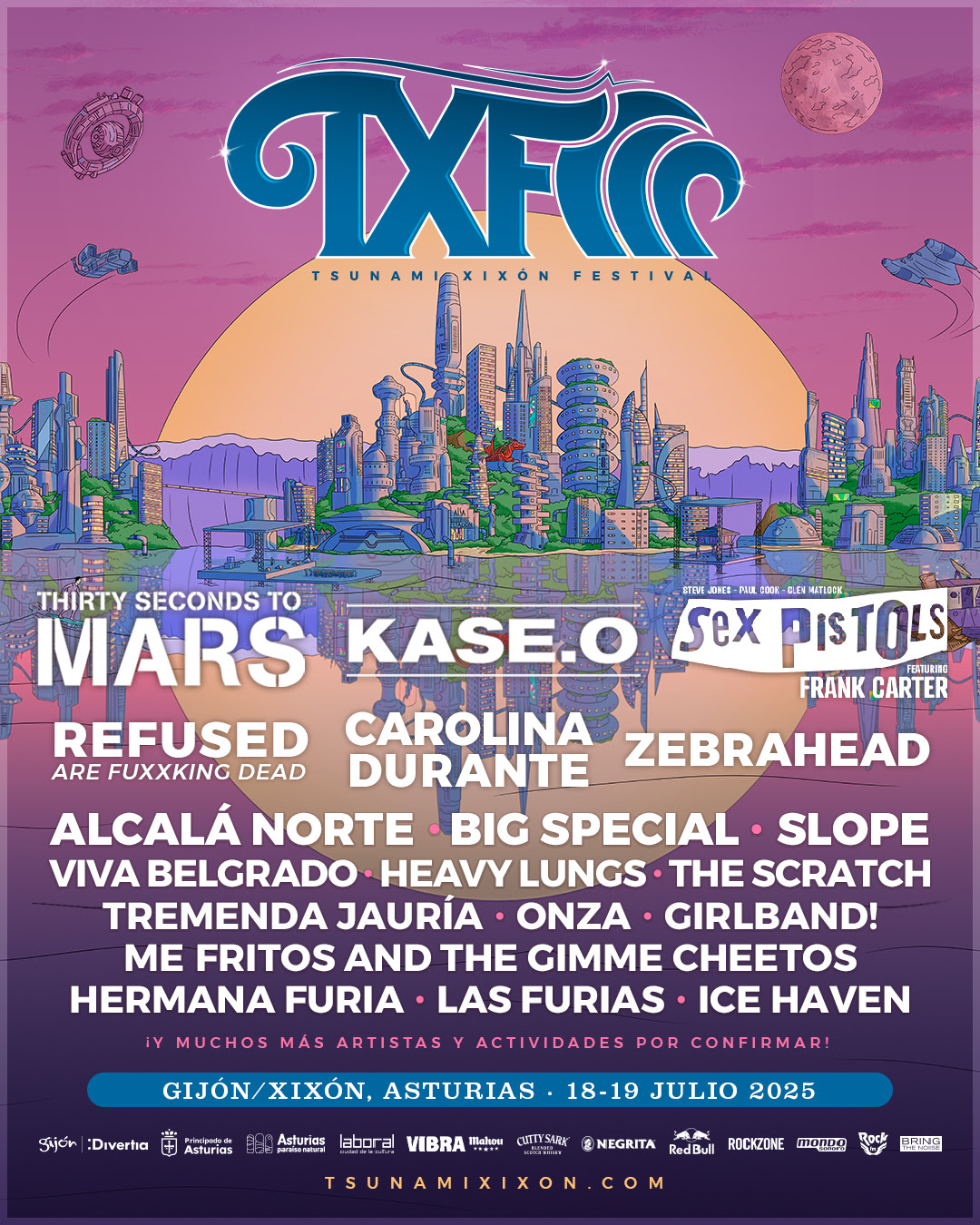 TXUNAMI XIXON FESTIVAL 2025